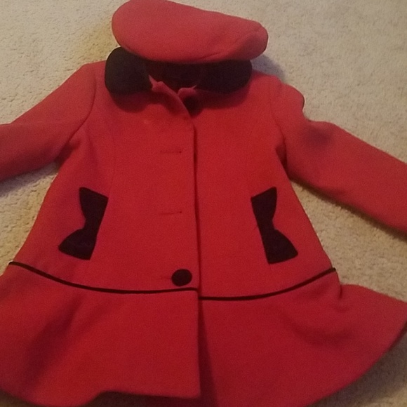 Rothschild | Jackets & Coats | Red Coat With Matching Hat | Poshmark